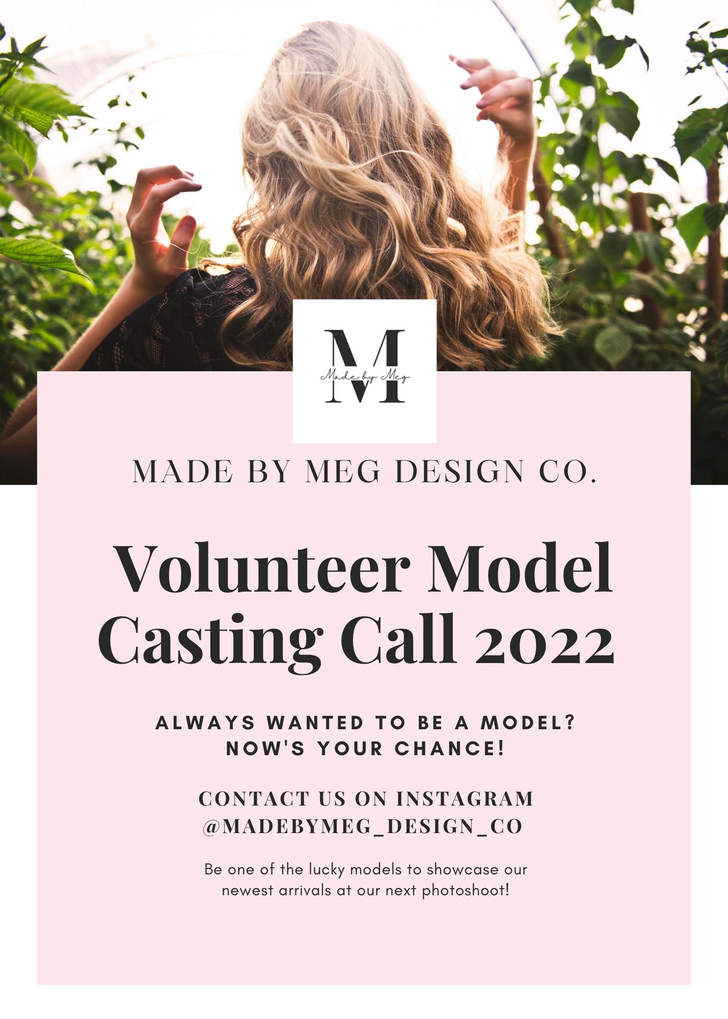 Model Search! – Made by Meg Design Co.